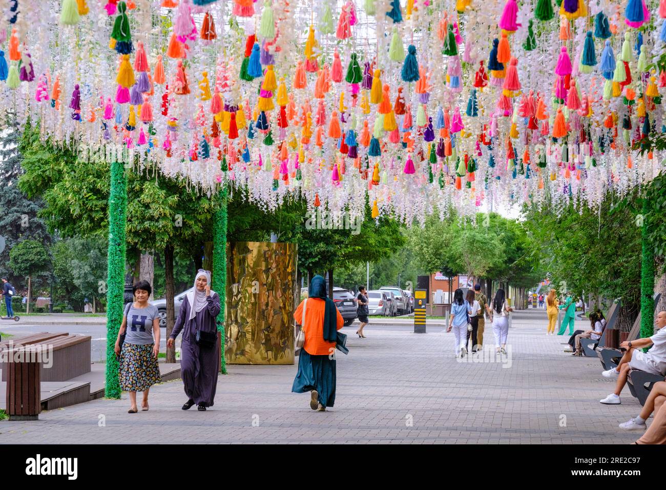 Panfilov promenade hi-res stock photography and images - Alamy