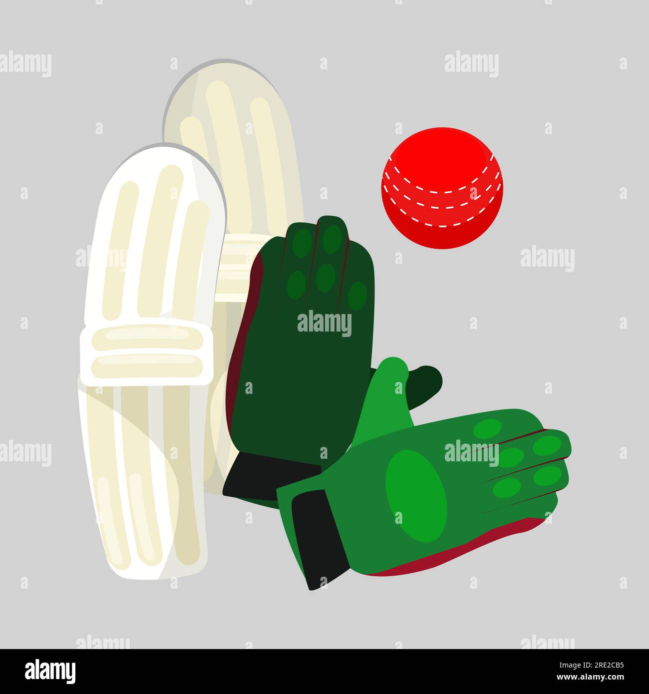 Baseball equipment illustration Stock Vector Image & Art - Alamy