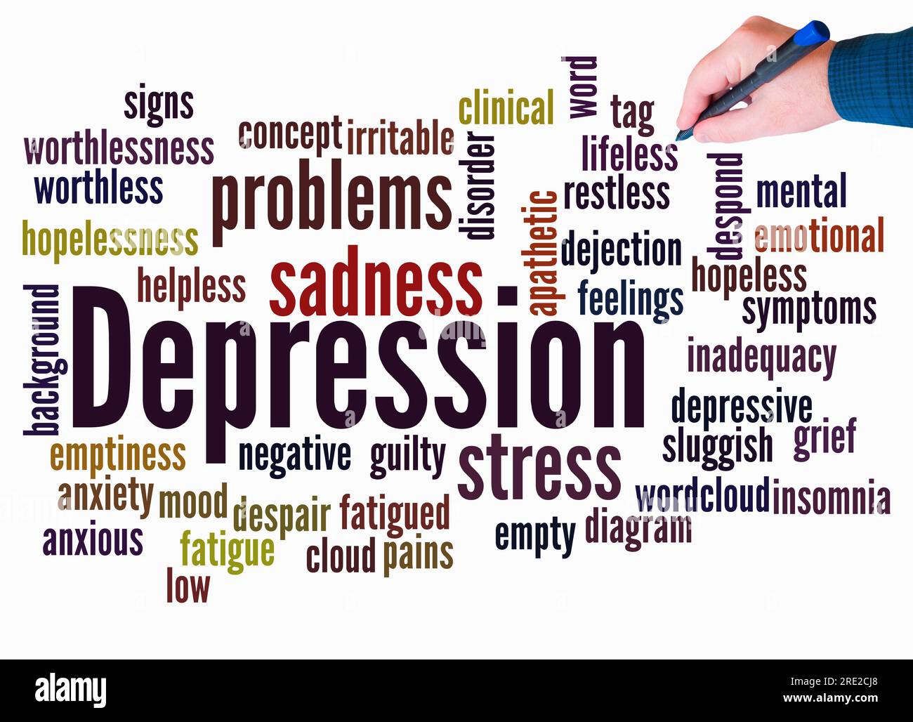 Depression fatigue Cut Out Stock Images & Pictures - Alamy