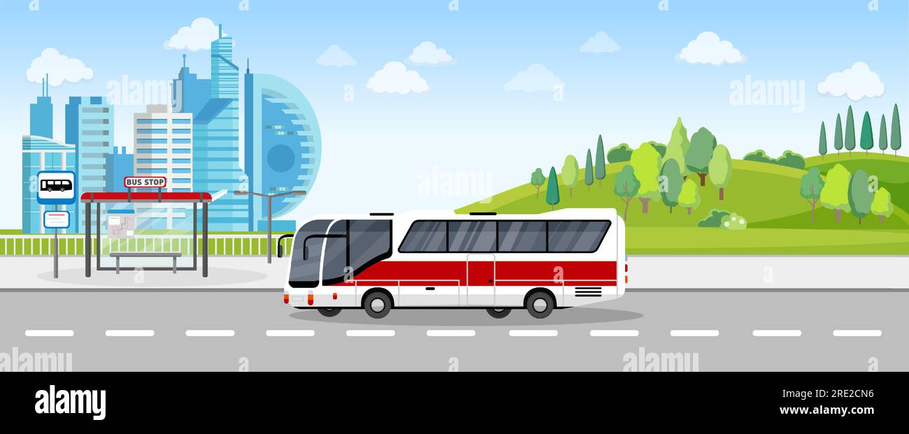 Bus transfer from countryside to big capital city, airport, sightseeing ...