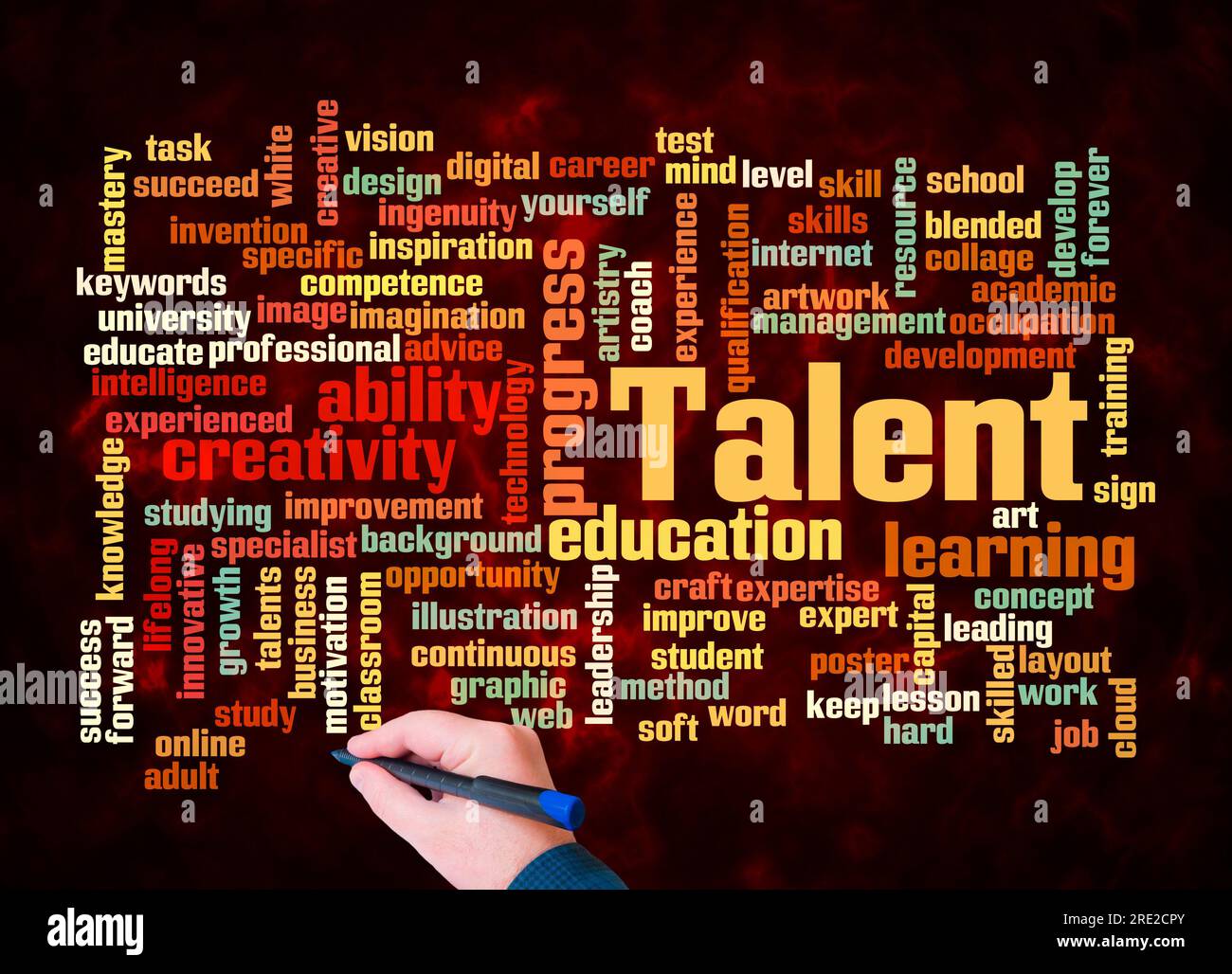 Professional development word cloud hi-res stock photography and images ...