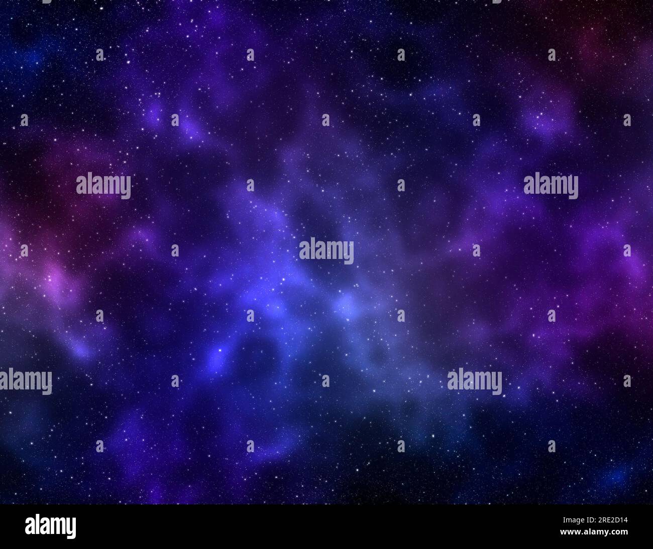 3d Outer Space Galaxy Stars