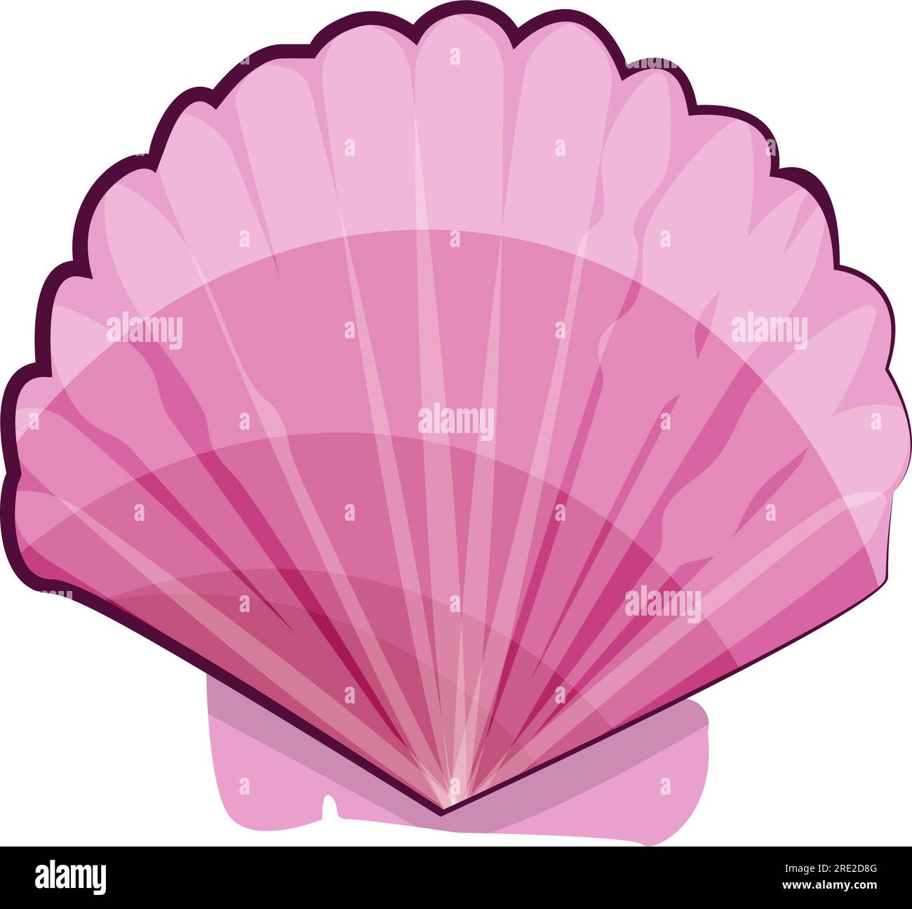 Pale pink spiral Stock Vector Images - Alamy