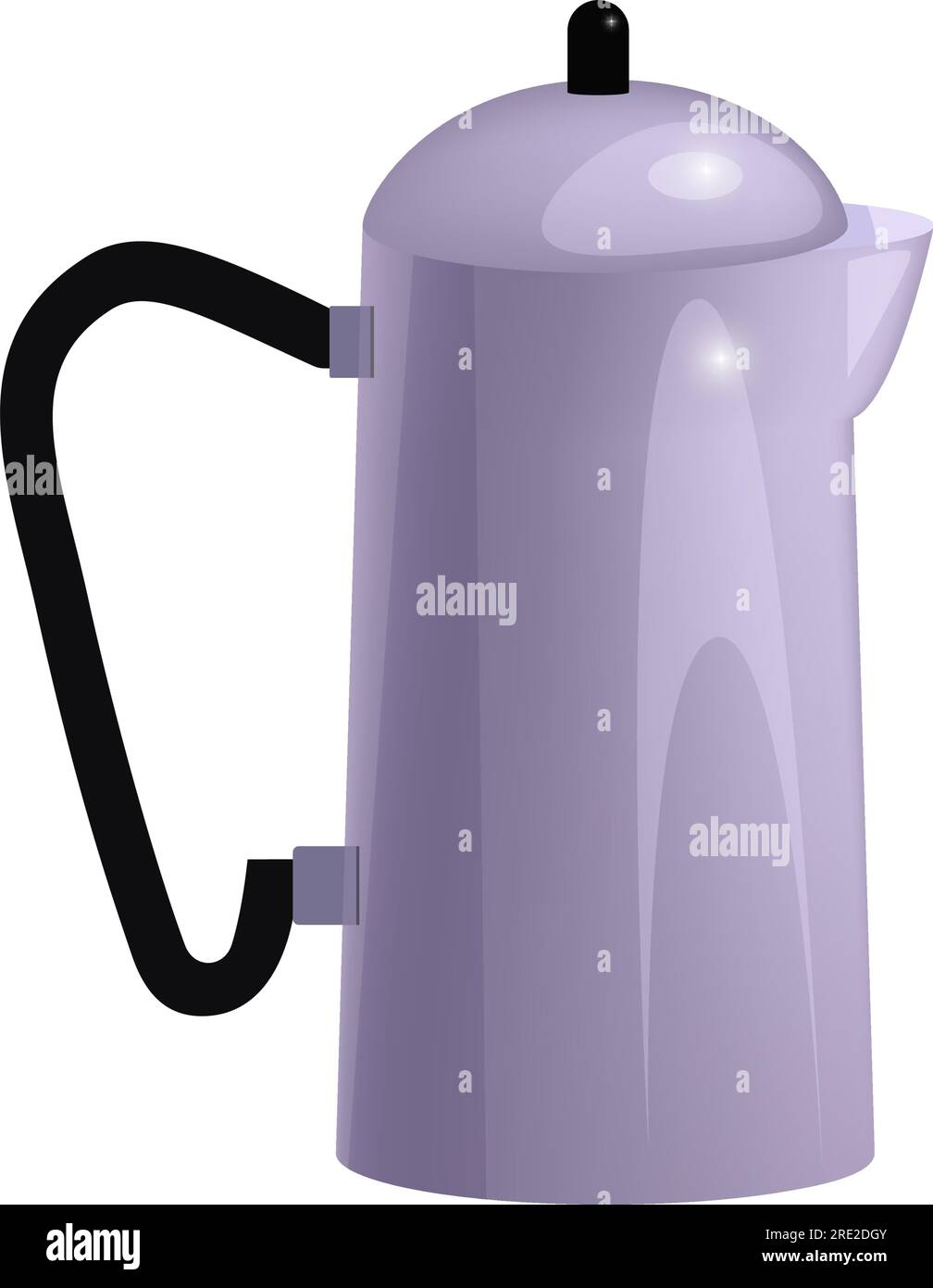 Domestic coffee preparation Stock Vector Images - Alamy