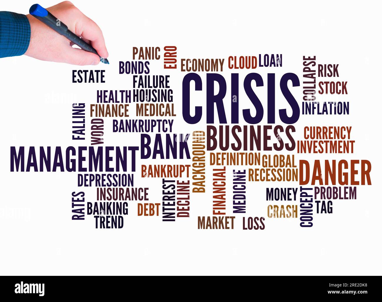 Crisis concept Cut Out Stock Images & Pictures - Alamy