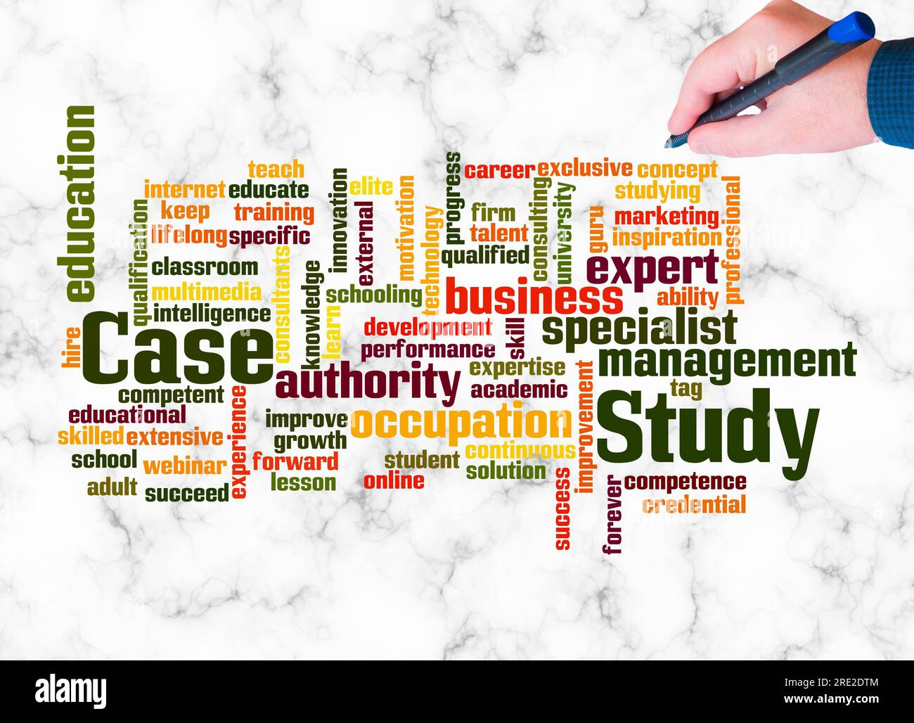 Word Cloud with CASE STUDY concept create with text only Stock Photo ...
