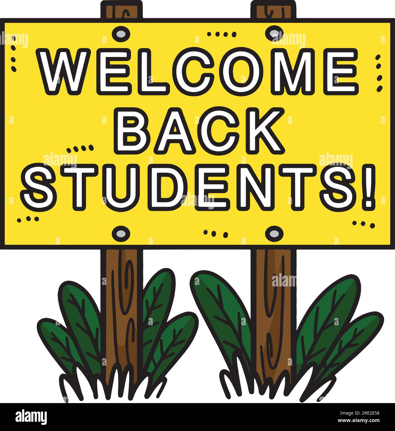 Welcome Back Sign Clipart
