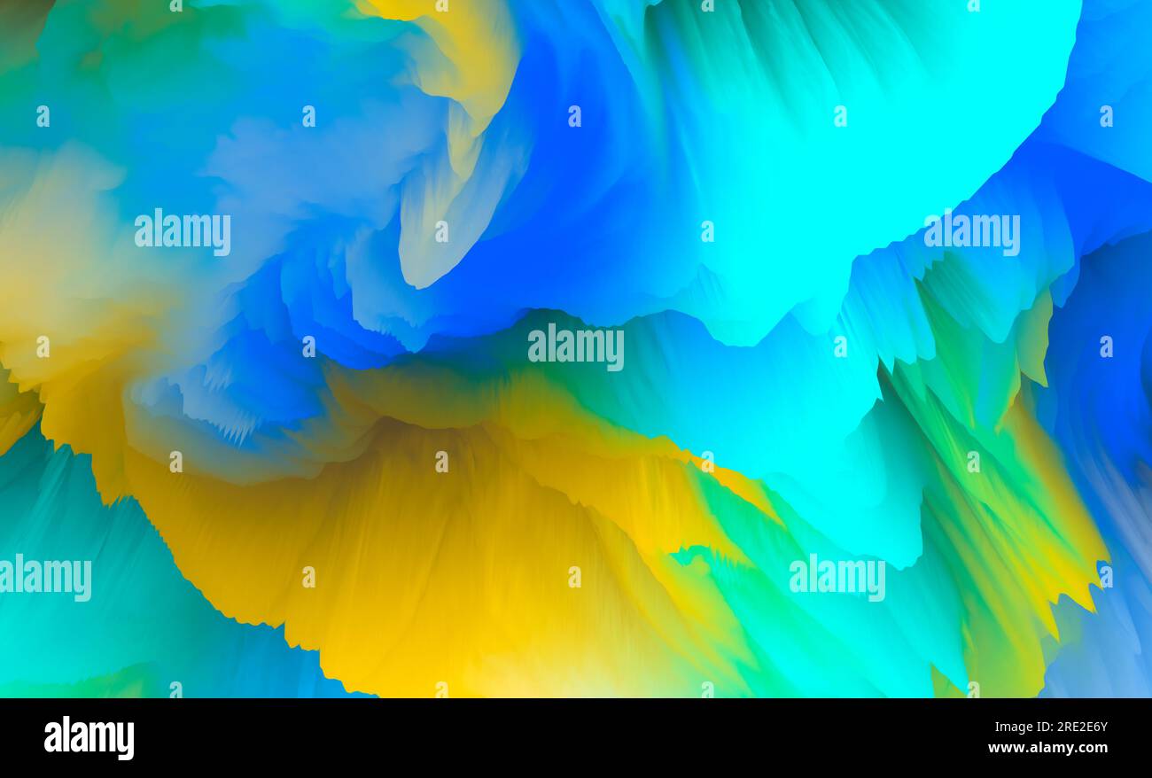 Magical world. Colorful abstract fantasy background, surreal dreamy ...