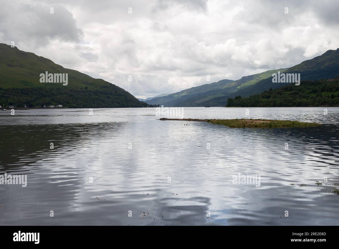Scottish Loch, Loch Long Stock Photo - Alamy