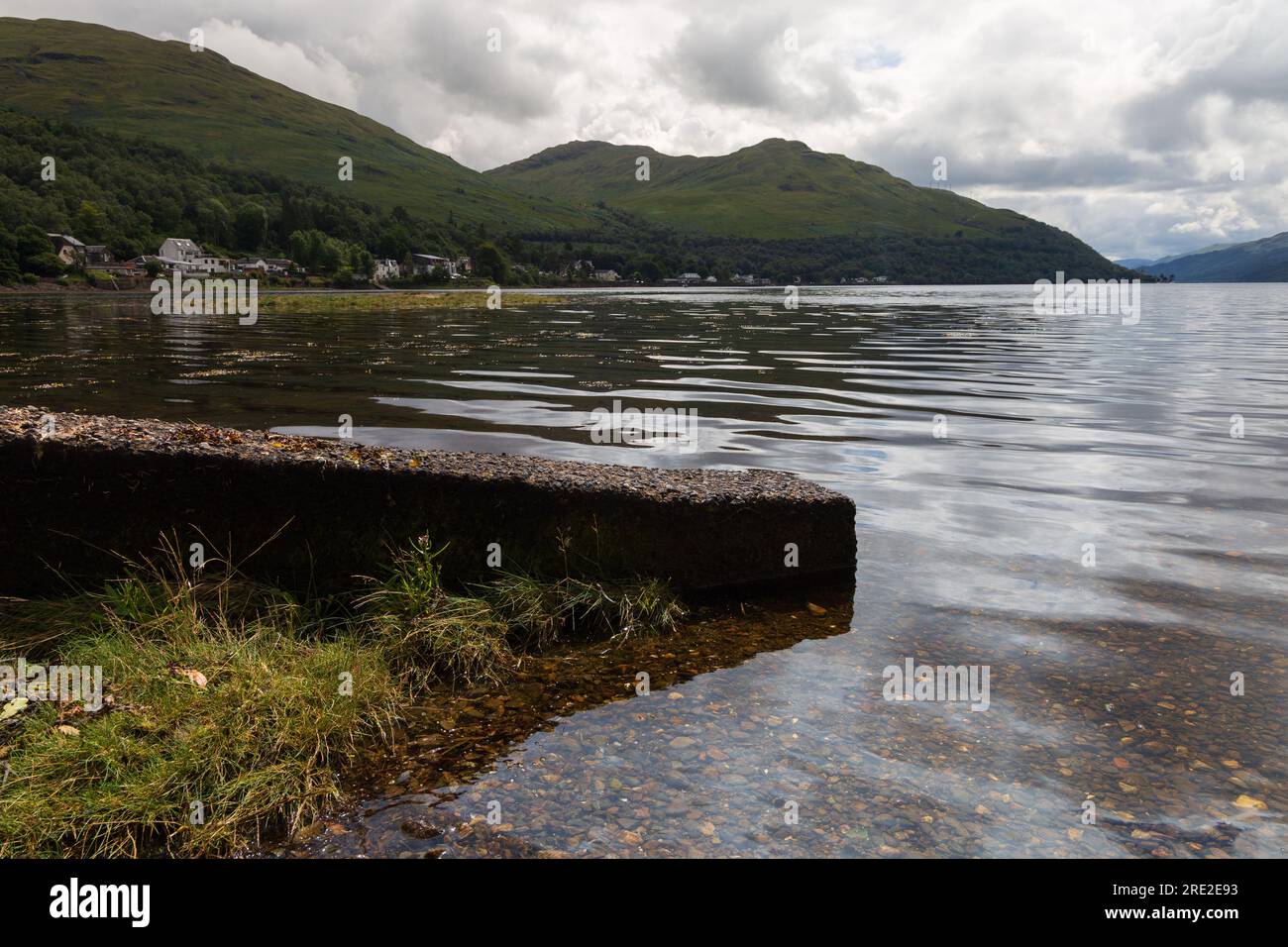 Scottish Loch, Loch Long Stock Photo - Alamy