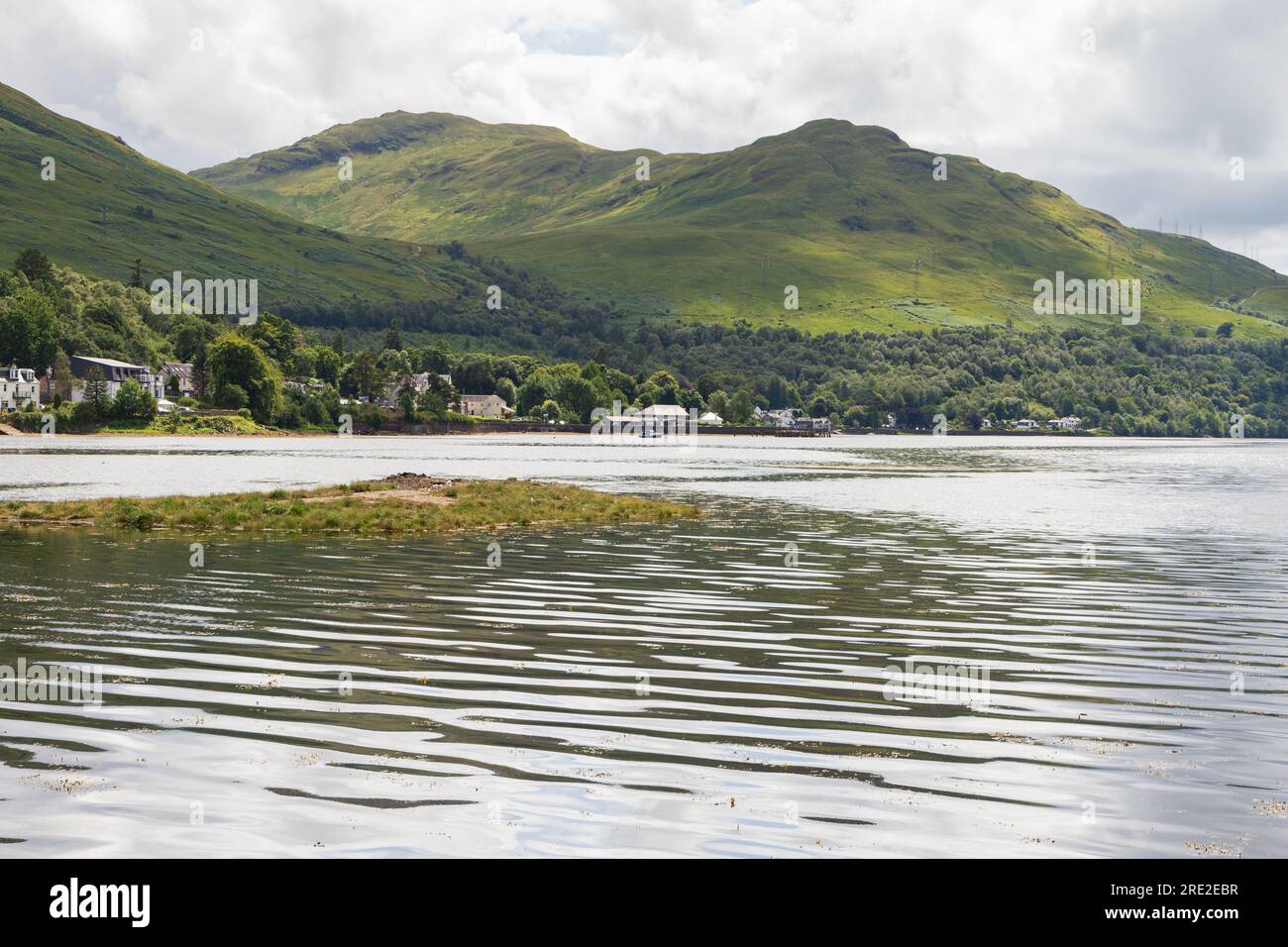 Scottish Loch, Loch Long Stock Photo - Alamy