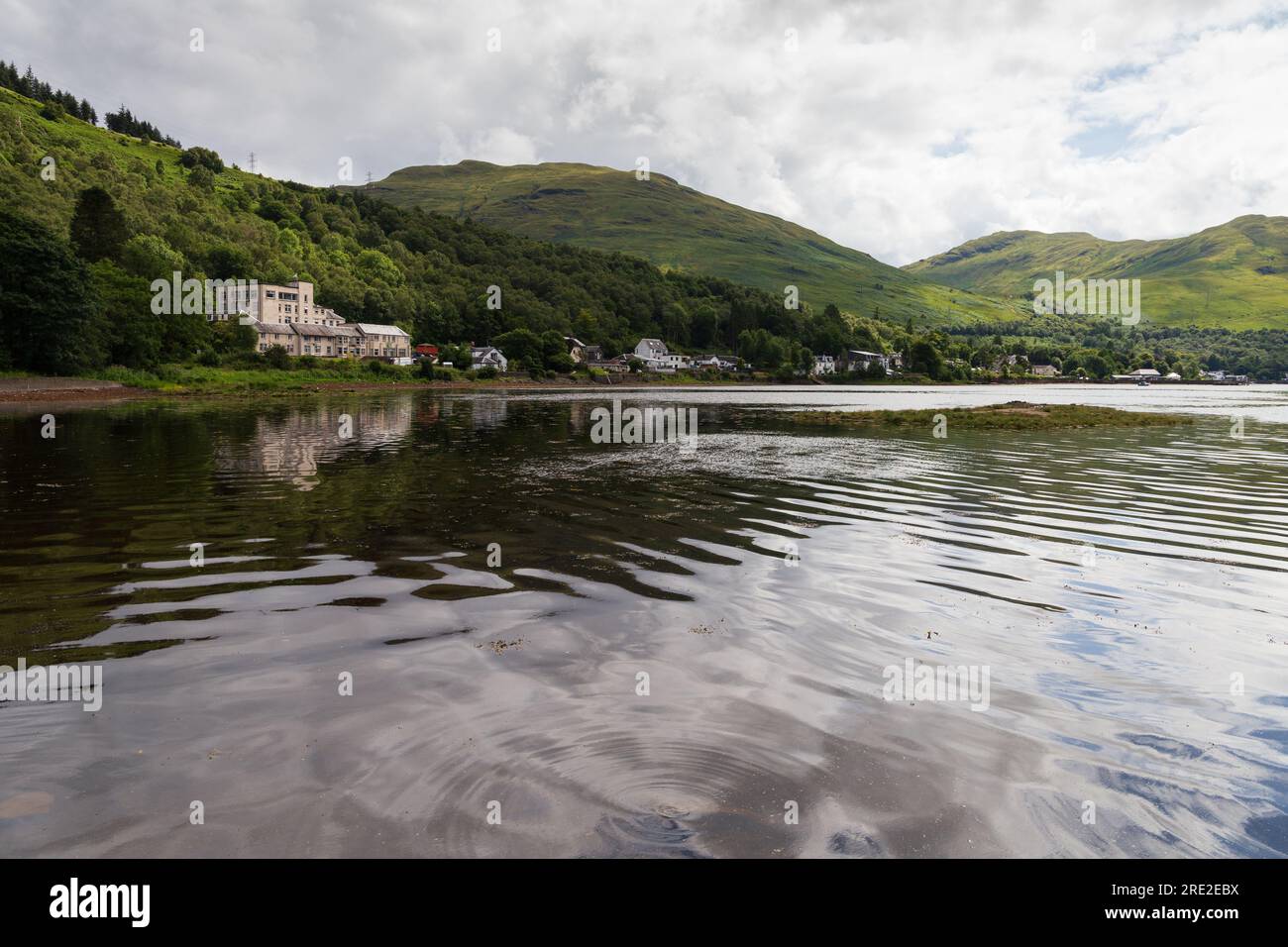 Scottish Loch, Loch Long Stock Photo - Alamy