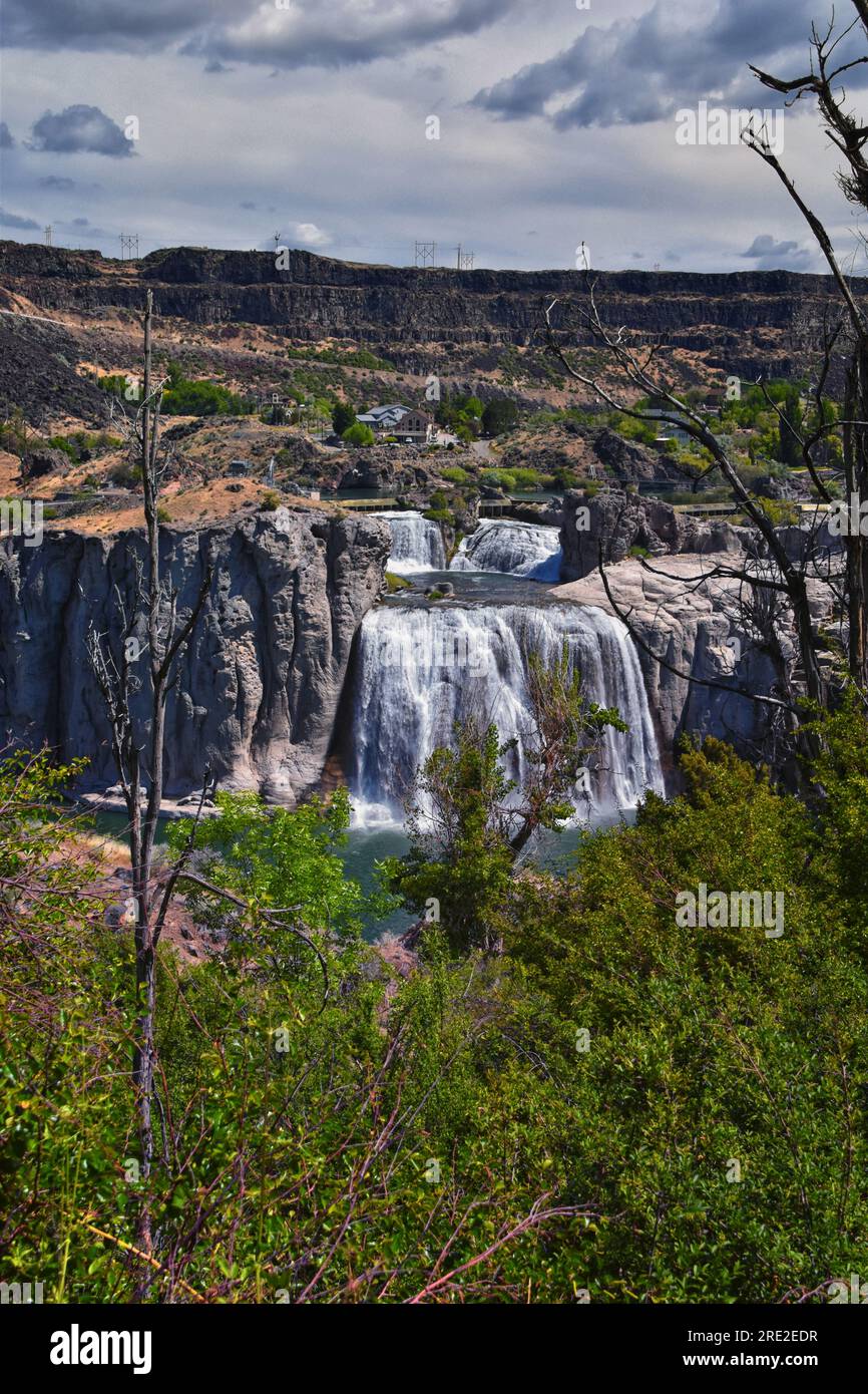Pillar falls snake river hi-res stock photography and images - Alamy