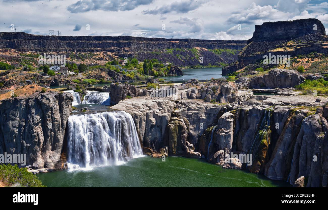 Pillar falls snake river hi-res stock photography and images - Alamy