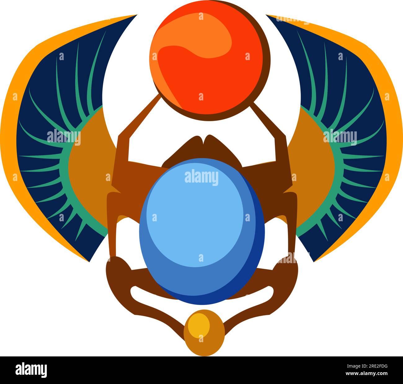 Sacred beetle Cut Out Stock Images & Pictures - Alamy