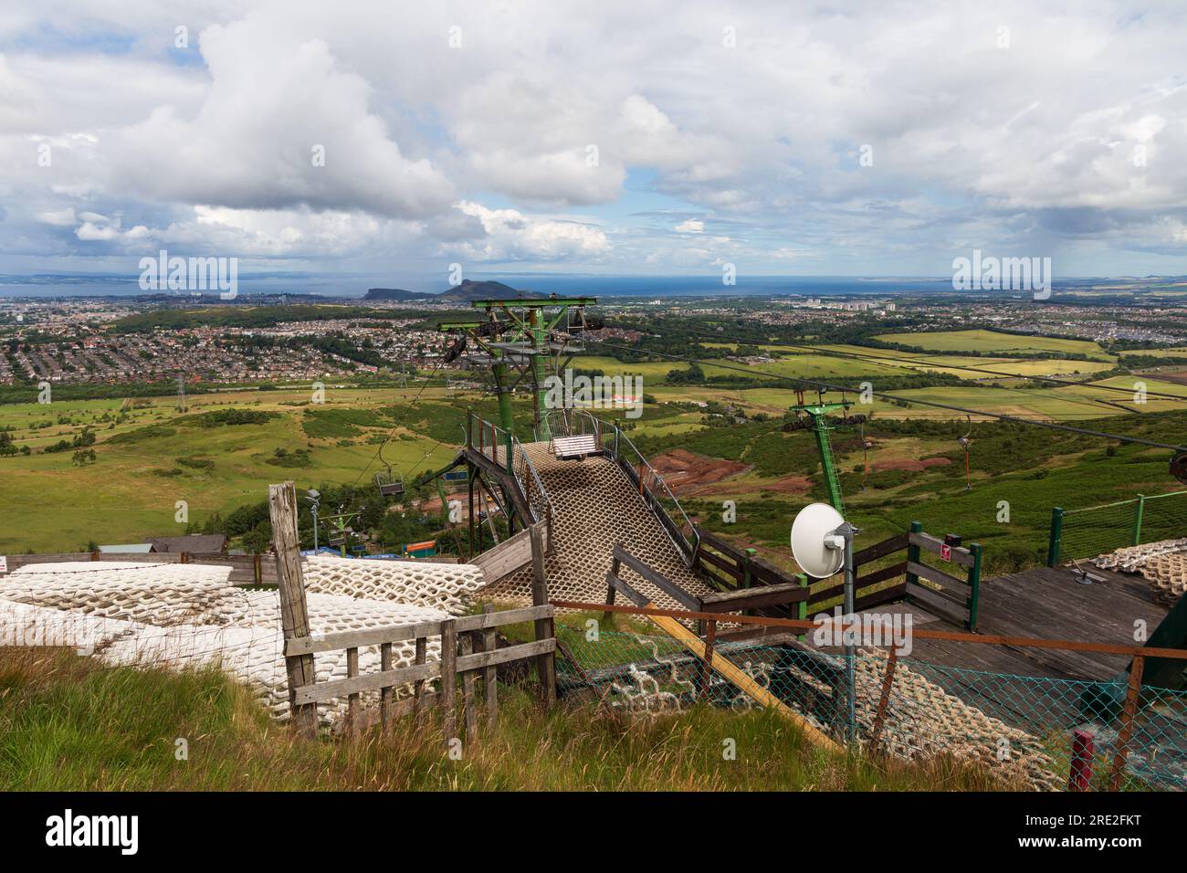 Aerial views of edinburgh hi-res stock photography and images - Alamy