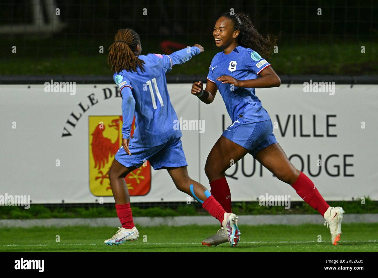 Tubize, Belgium. 24th July, 2023. Baby-Jordy Benera (17) of France ...