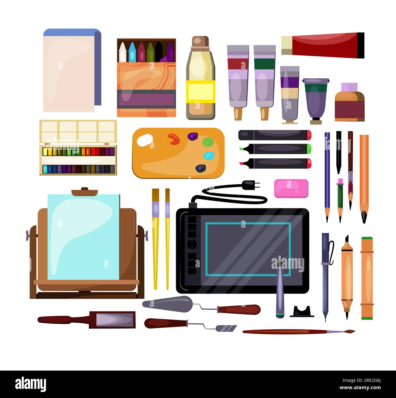 Education tools poster Cut Out Stock Images & Pictures - Alamy