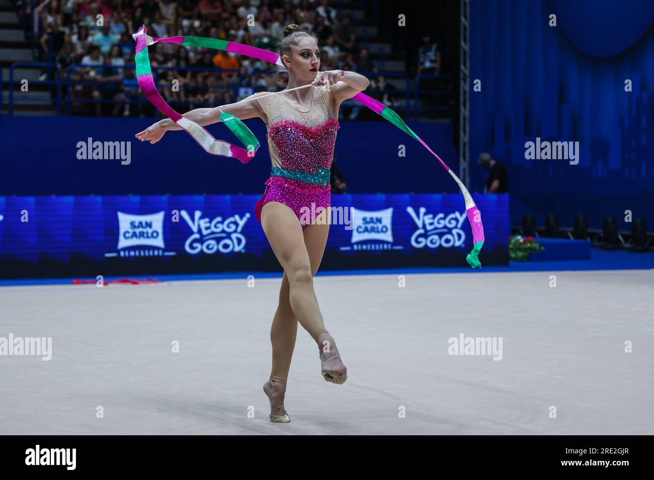 Milan, Italy. 23rd July, 2023. Kaleyn Boryana (BUL) performs during the ...