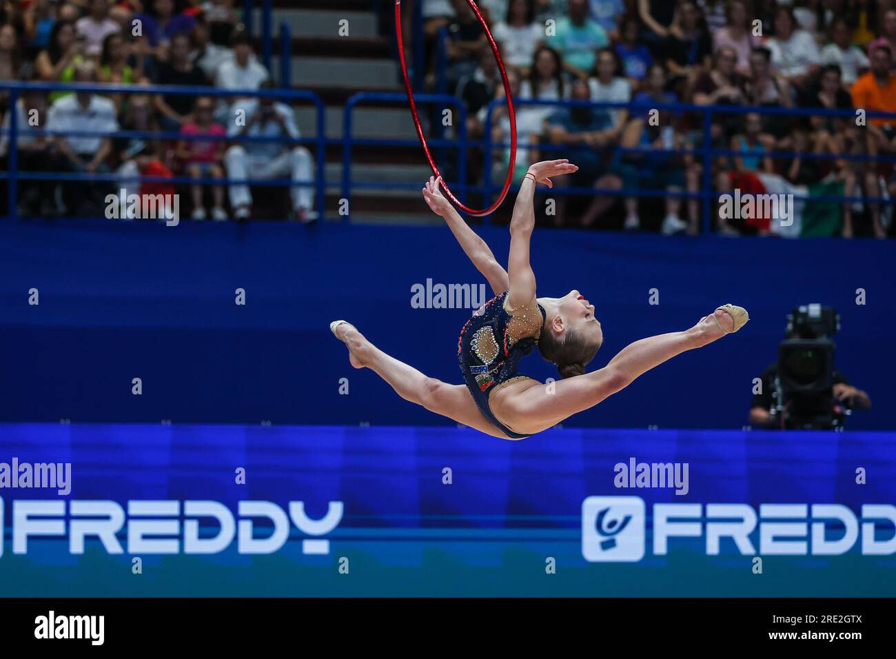 Milan, Italy. 23rd July, 2023. Nikolova Stiliana (BUL) performs during ...