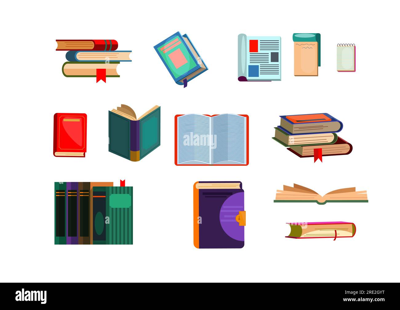 Modern novel books Stock Vector Images - Alamy