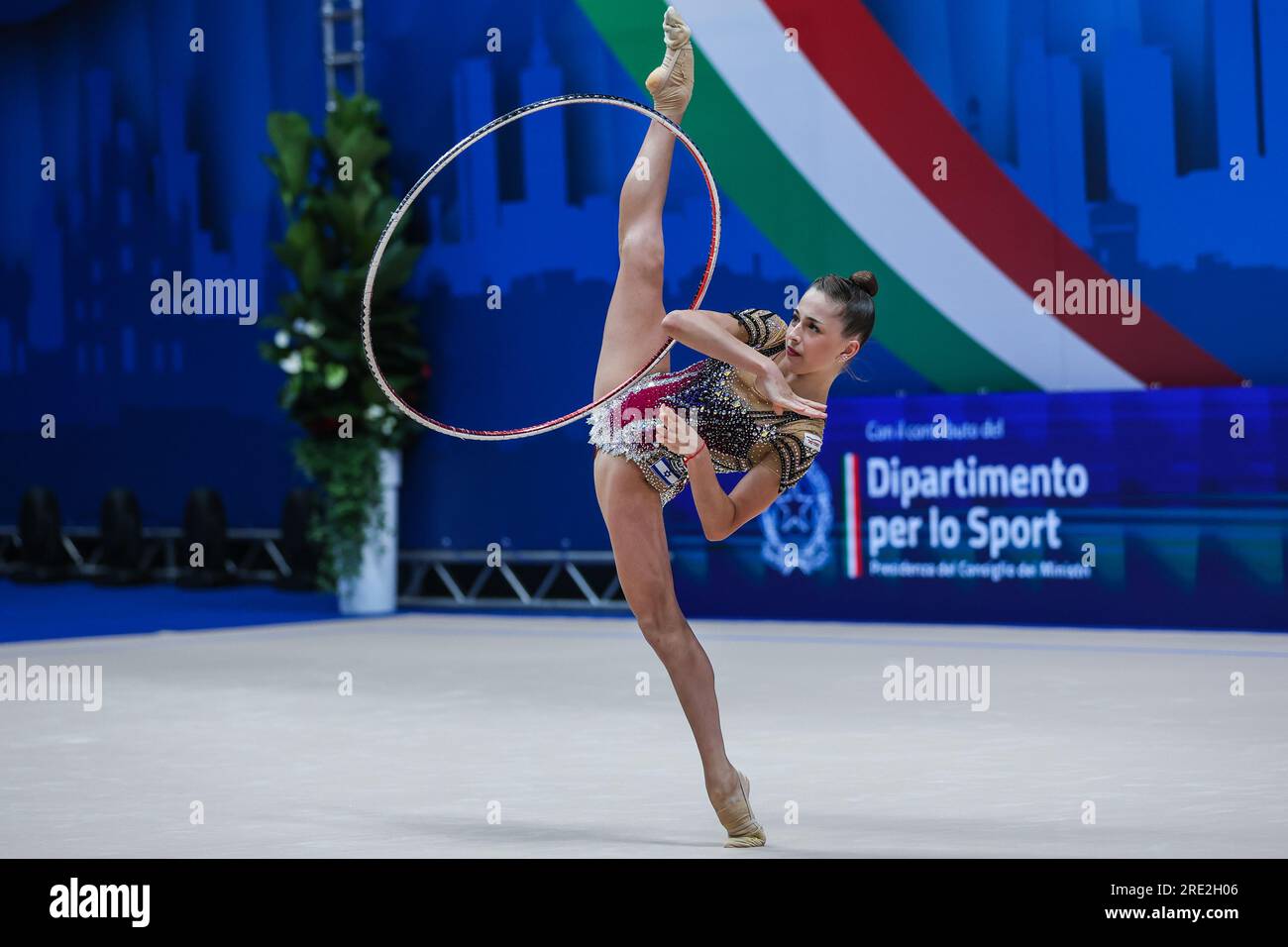 Milan, Italy. 23rd July, 2023. Atamanov Daria (ISR) performs during the ...