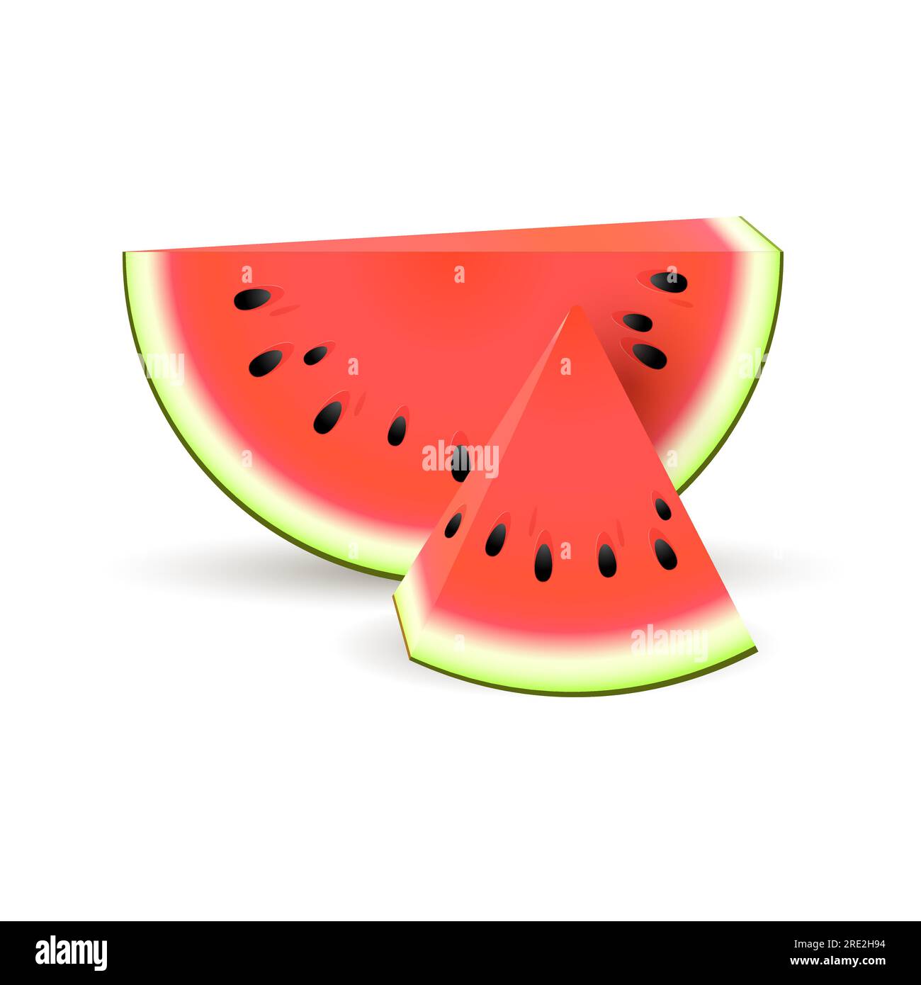 Summer creative watermelon layout Stock Vector Images - Alamy