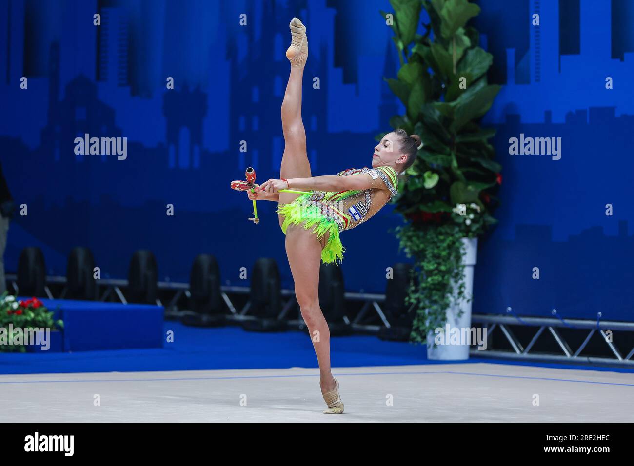 Milan, Italy. 23rd July, 2023. Atamanov Daria (ISR) performs during the ...