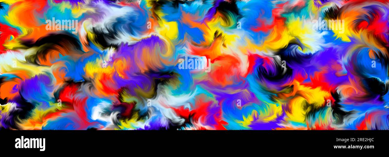 Magical world. Colorful abstract fantasy background, surreal dreamy ...