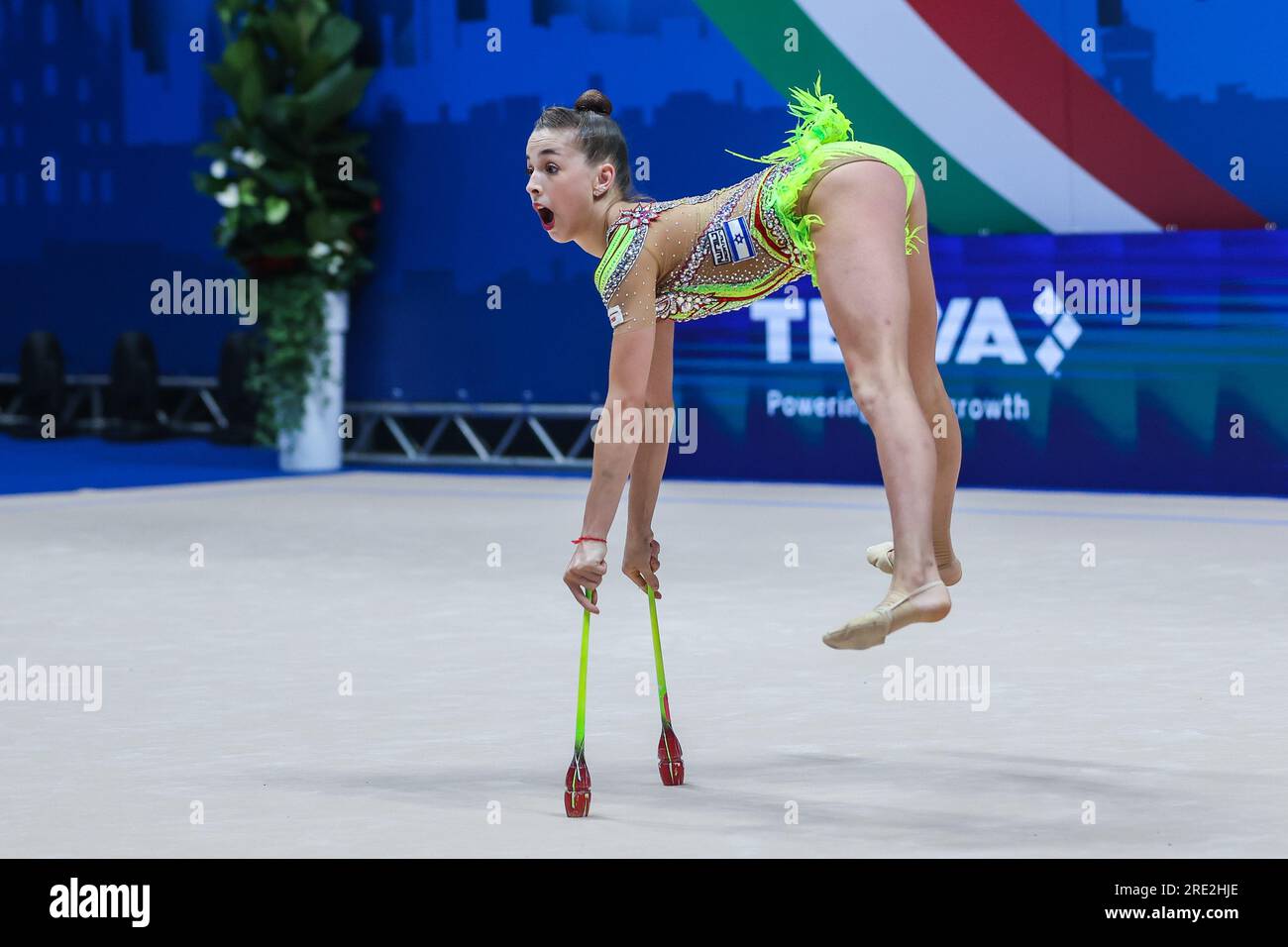 Milan, Italy. 23rd July, 2023. Atamanov Daria (ISR) performs during the ...