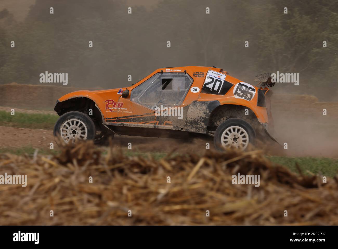 July 2023 - Off road racing hill rally 4x4's at the Goodwood Festival ...