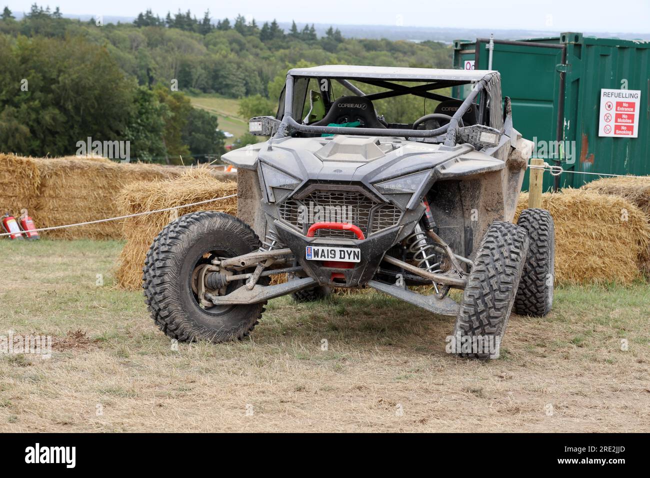 July 2023 - Busted off road racing hill rally 4x4 at the Goodwood ...