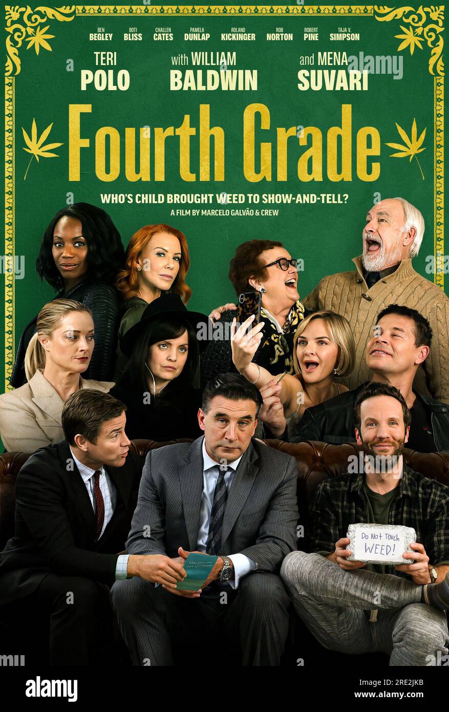 FOURTH GRADE, poster, top from left: Taja V. Simpson, Challen Cates ...