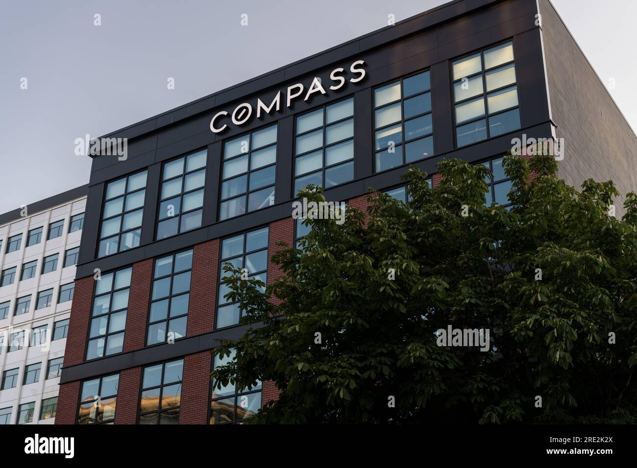 Seattle, USA. 20th July, 2023. Compass HQ in South Lake Union Stock ...