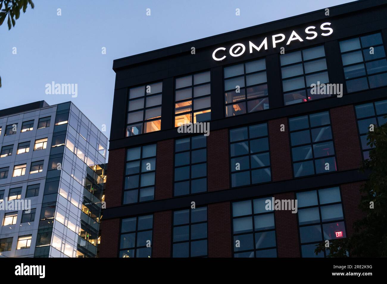 Seattle, USA. 20th July, 2023. Compass HQ in South Lake Union Stock ...