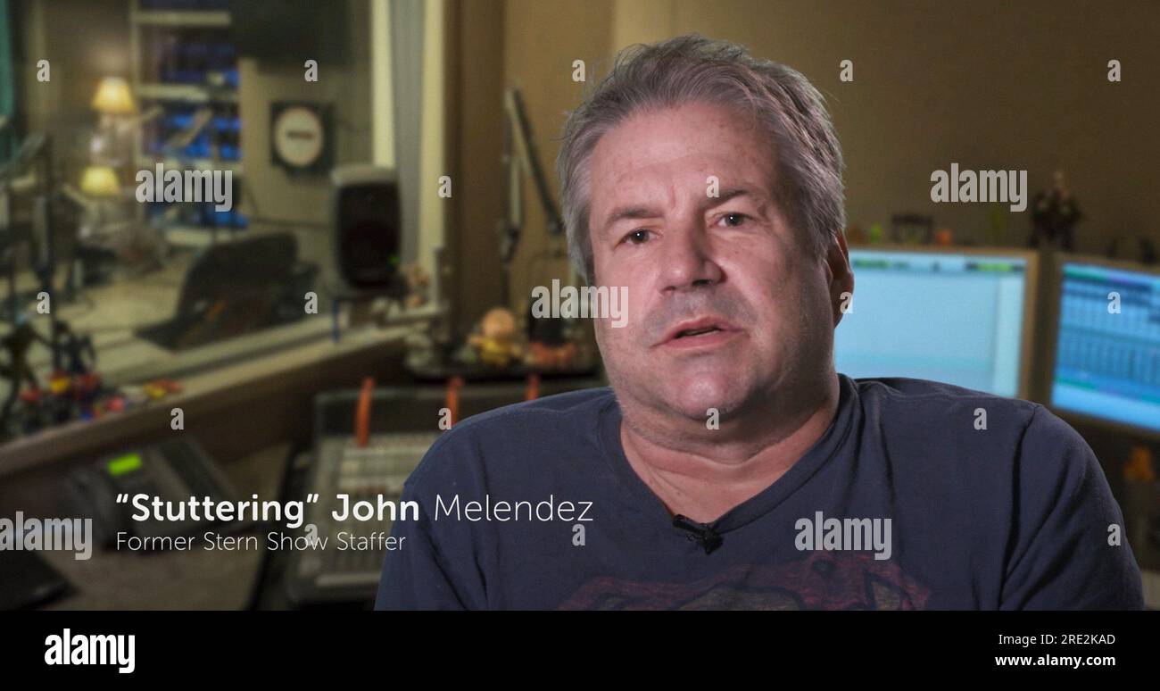 JOKE MAN, 'Stuttering' John Melendez, 2023. © Random Media / Courtesy ...