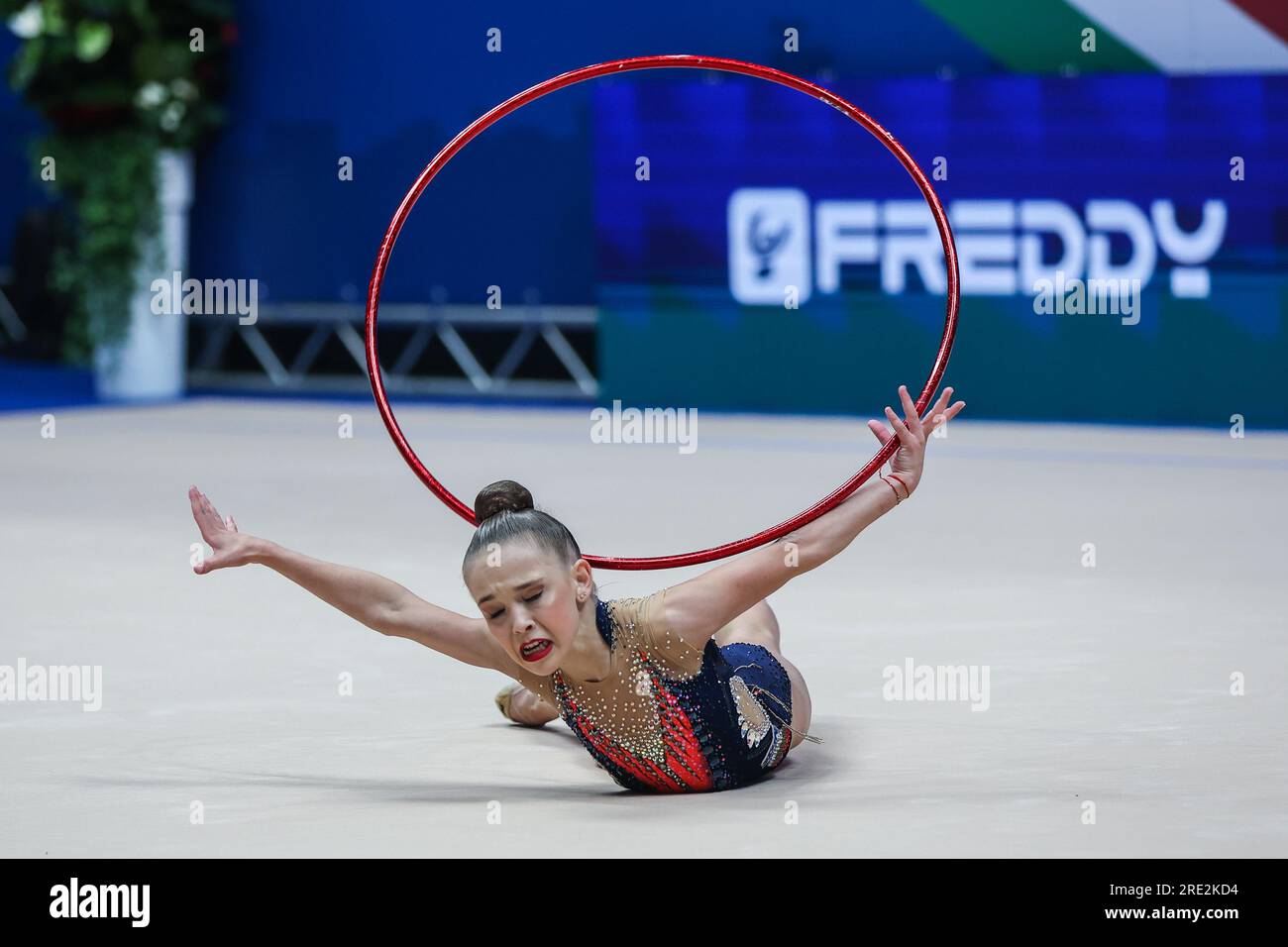Milan, Italy. 23rd July, 2023. Nikolova Stiliana (BUL) performs during ...