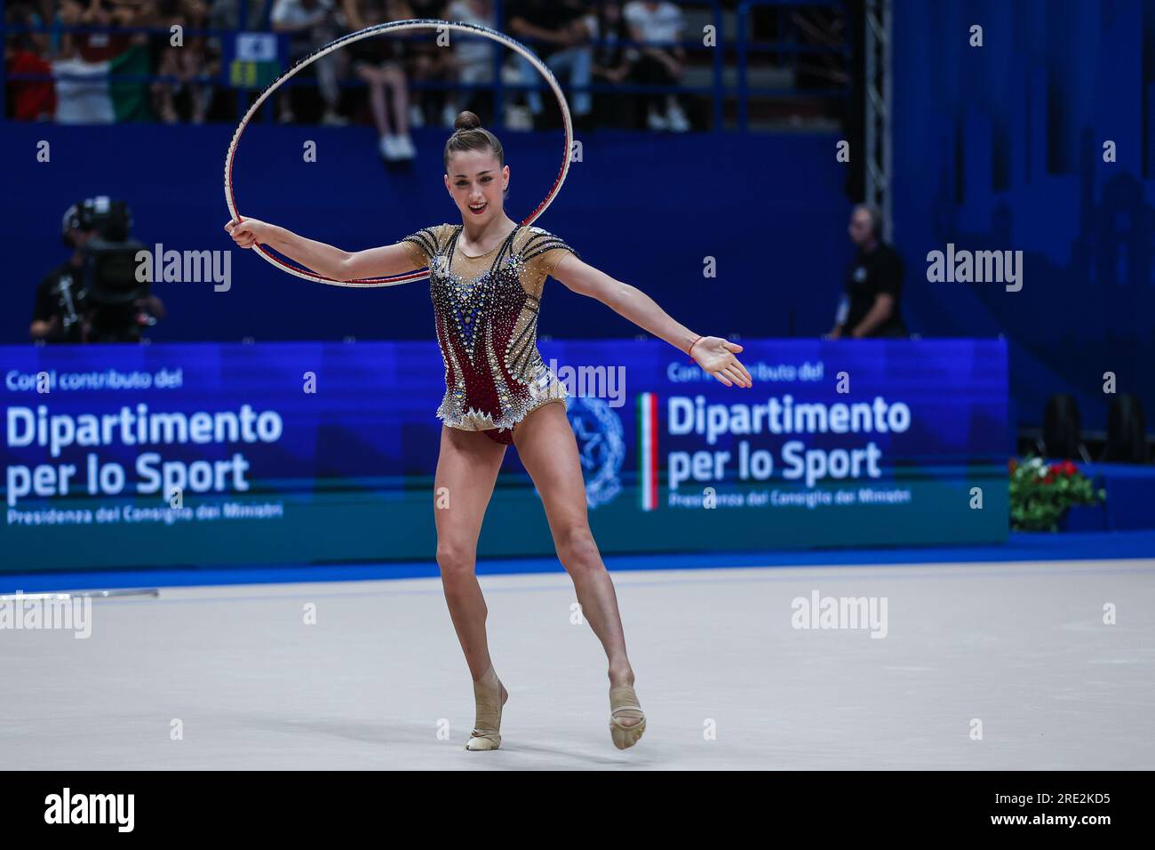 Milan, Italy. 23rd July, 2023. Atamanov Daria (ISR) performs during the ...