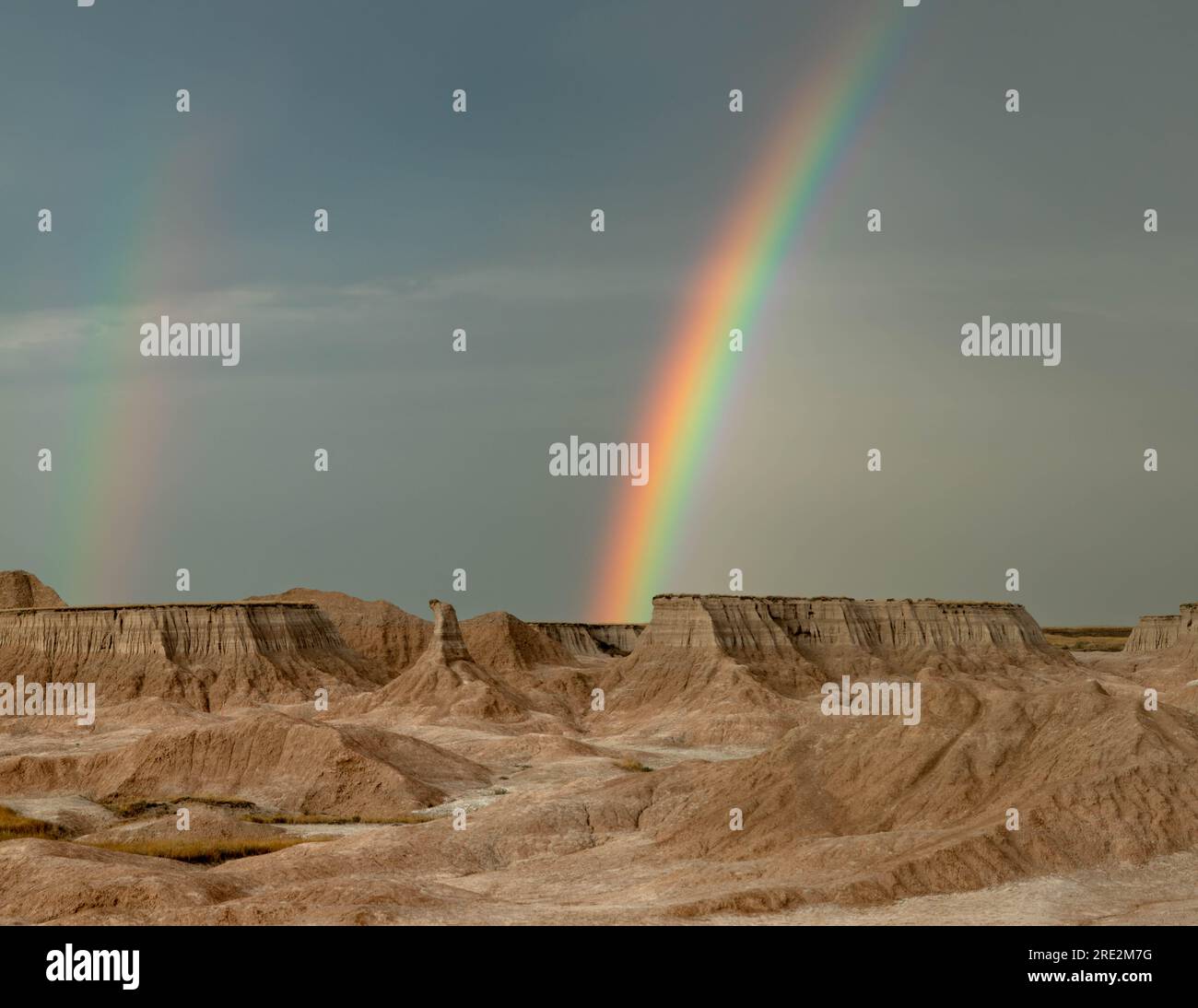 Badlands rainbow national park hi-res stock photography and images - Alamy