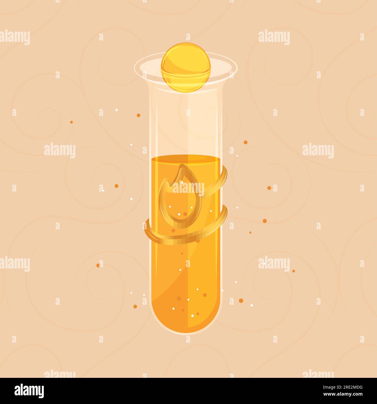 Isolated colored magical flask potion Vector Stock Vector Image & Art ...