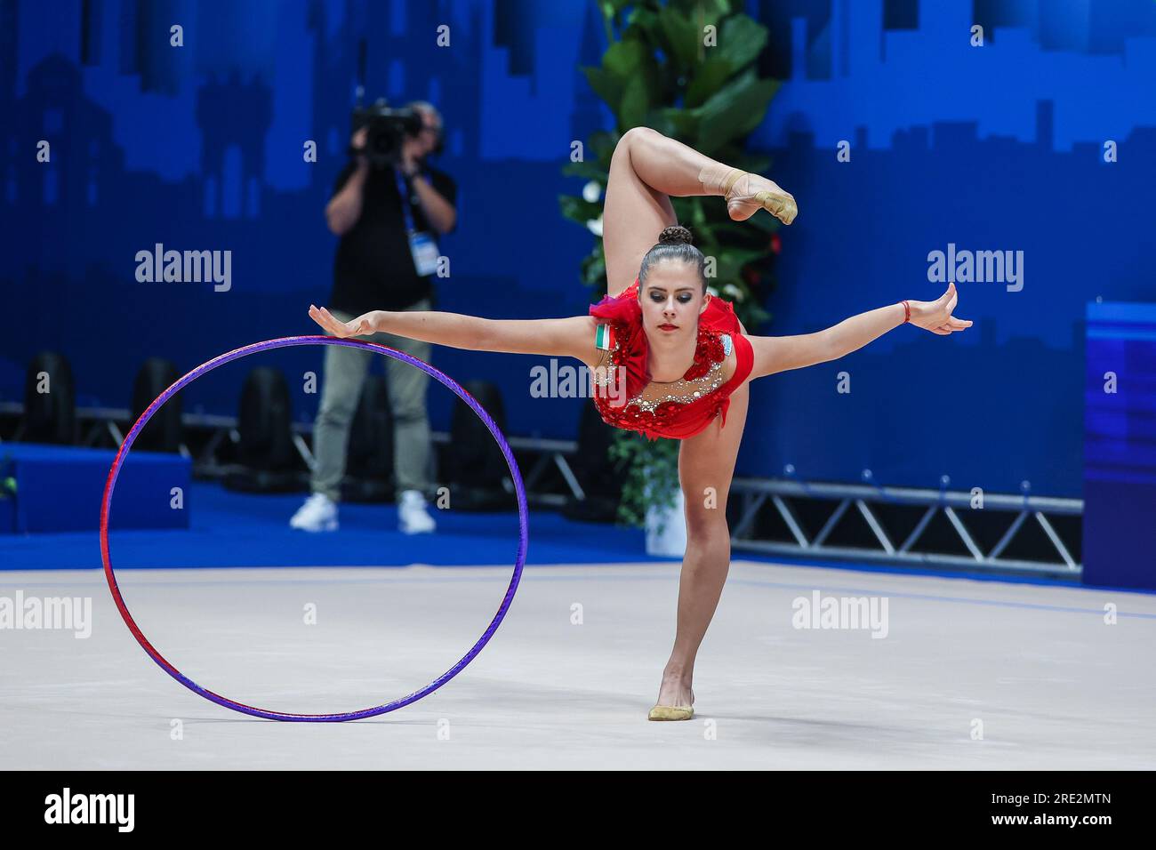 Milan, Italy. 23rd July, 2023. Pigniczki Fanni (HUN) performs during ...