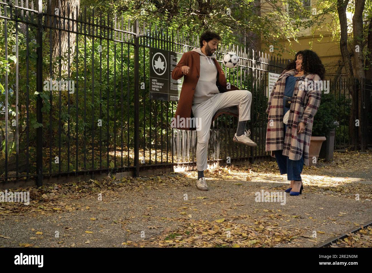 SURVIVAL OF THE THICKEST, from left: Marouane Zotti, Michelle Buteau, 'It's Any Given Sunday ...