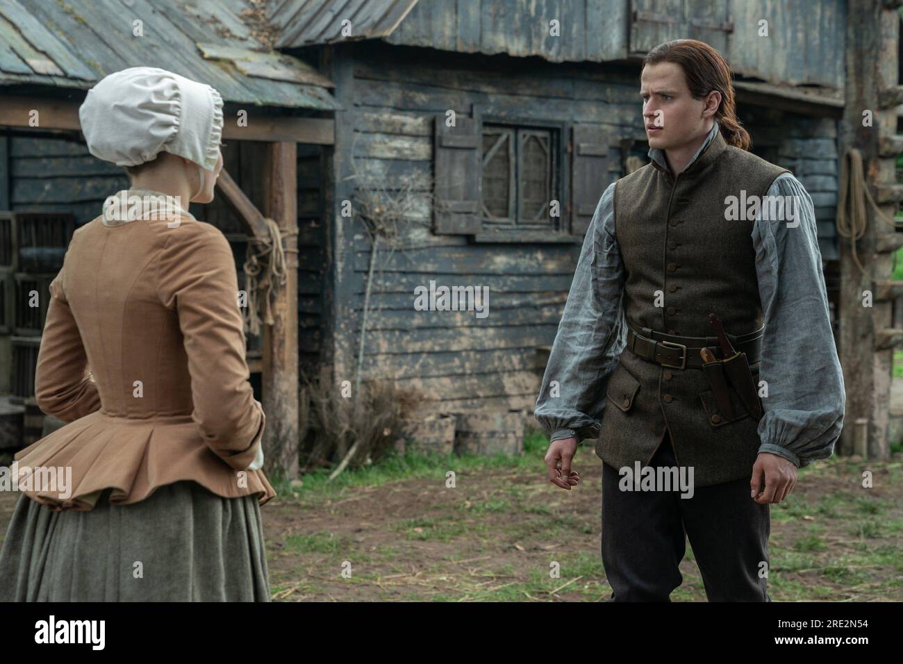 OUTLANDER, from left: Charles Vandervaart, Izzy Meikle-Small, Singapore ...