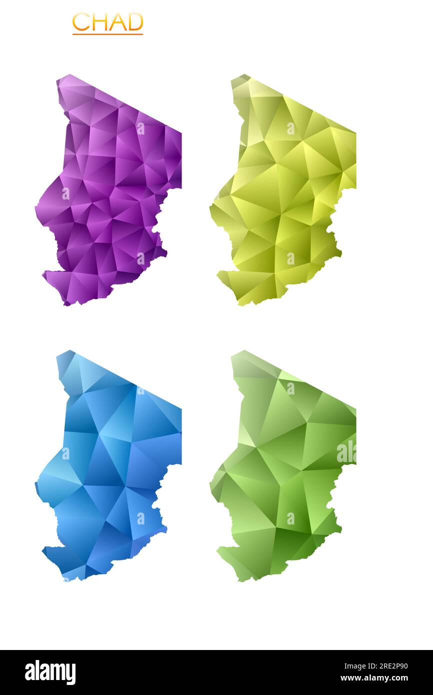 Chad maps Stock Vector Images - Alamy