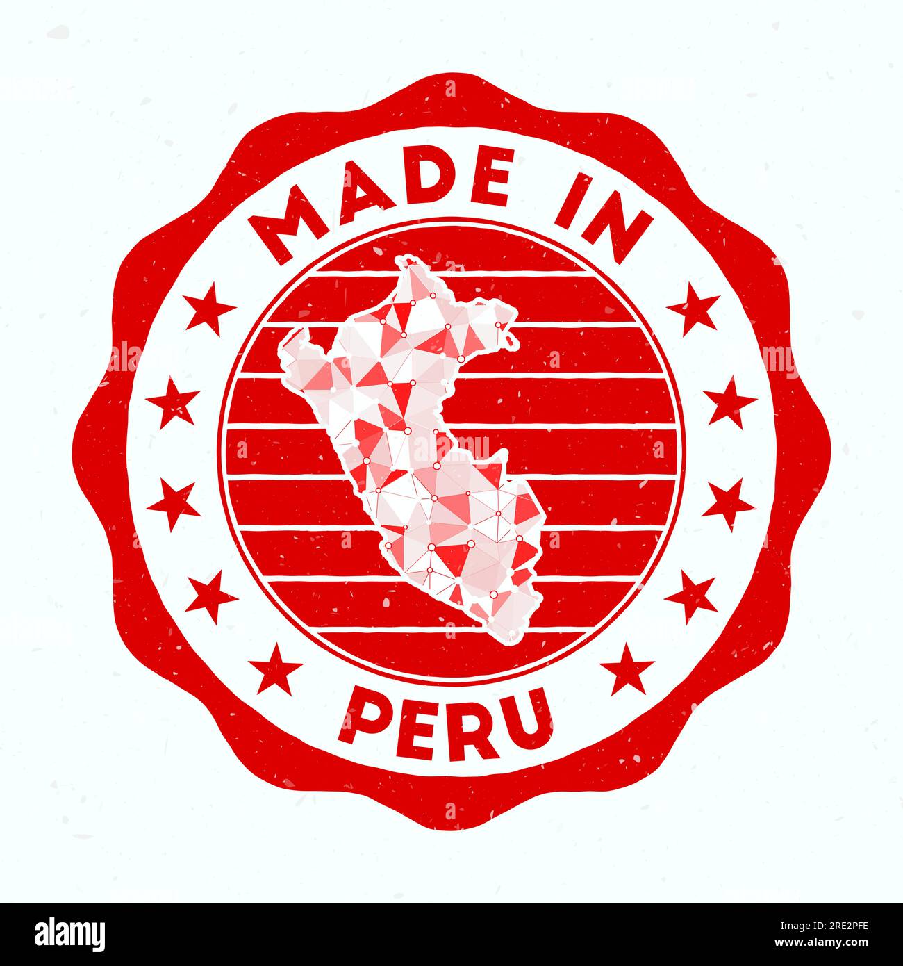 Vintage peru map hi-res stock photography and images - Alamy