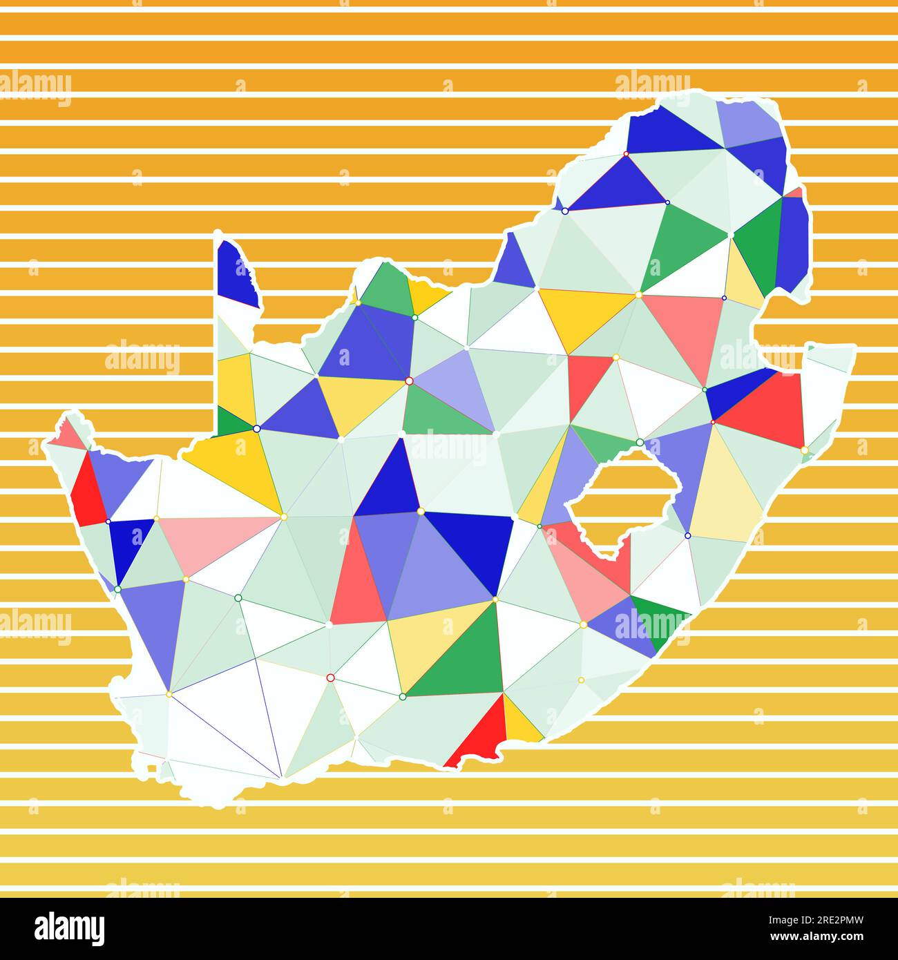 South Africa vector illustration. South Africa design on gradient ...