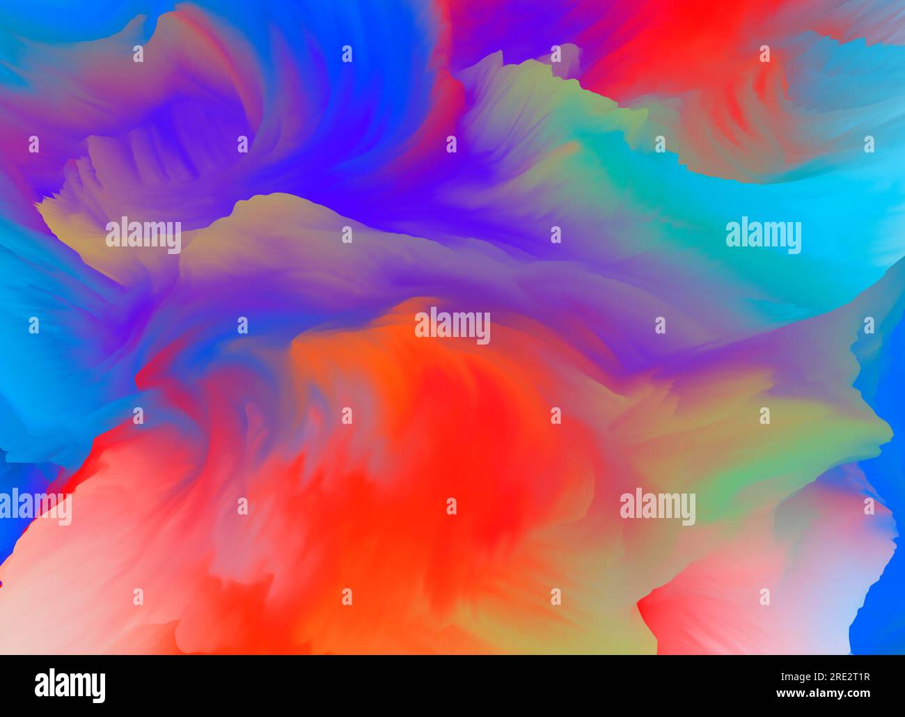 Magical world. Colorful abstract fantasy background, surreal dreamy ...