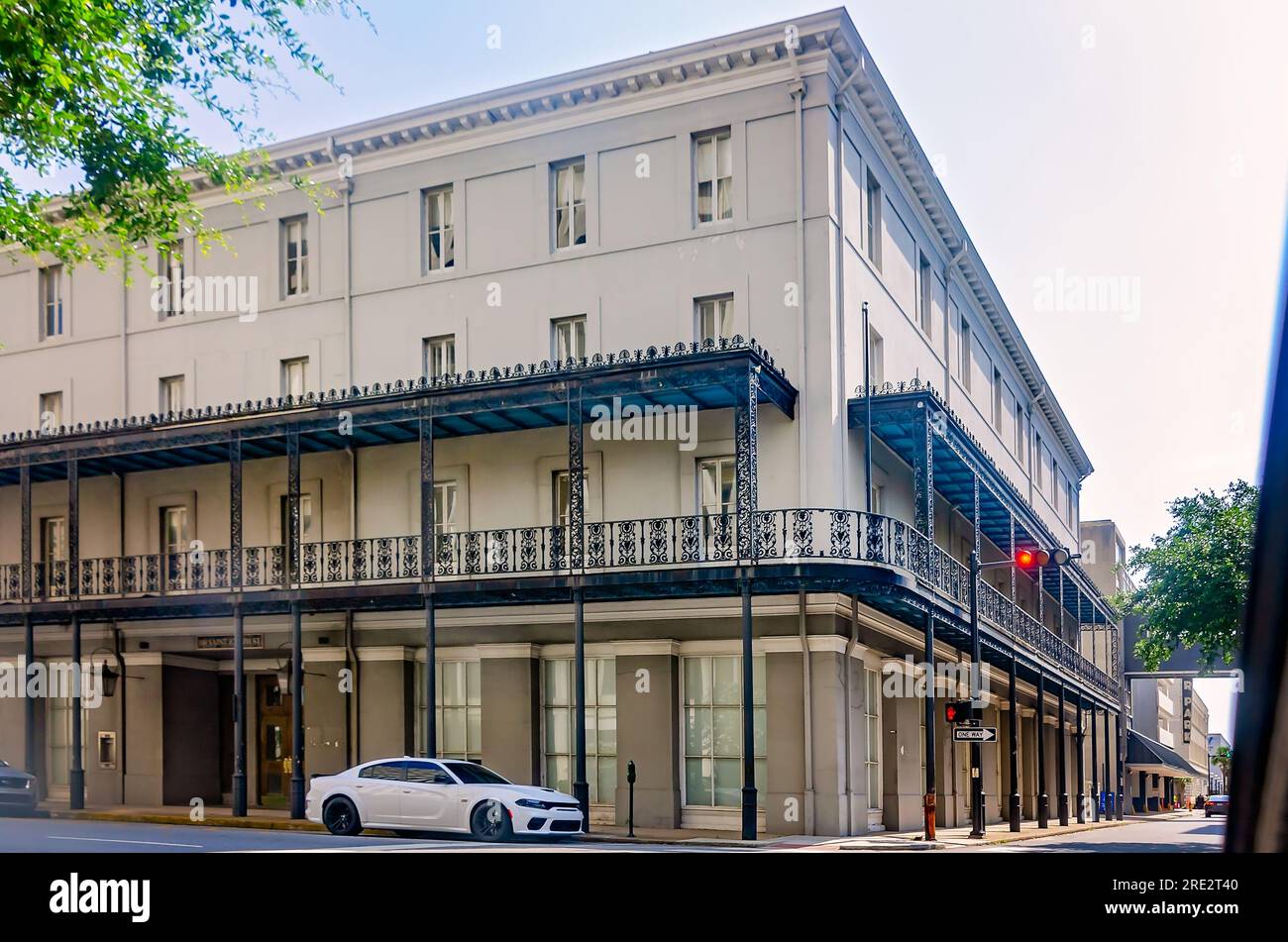 The historic Banktrust Building or Meaher Building, located at the ...