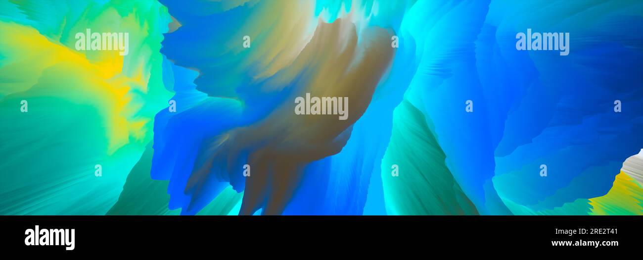 Magical world. Colorful abstract fantasy background, surreal dreamy ...