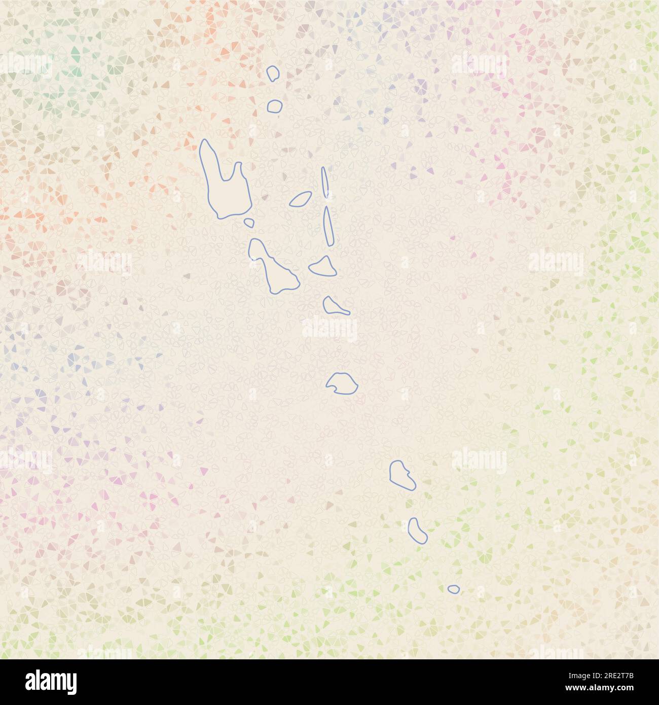 Vanuatu shape with country names word cloud in multiple languages ...